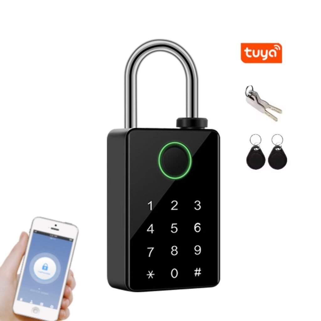 Buy Tuya Bluetooth Waterproof Heavyduty Padlock Fingerprint & Passcode ...